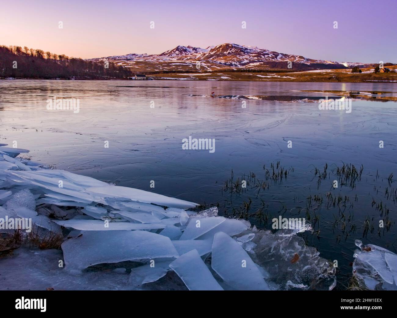 France, Puy de Dome, Auvergne Volcano Natural Park, Puy De Sancy From ...