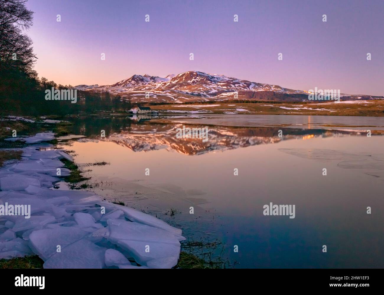 France, Puy de Dome, Auvergne Volcano Natural Park, Puy De Sancy From ...