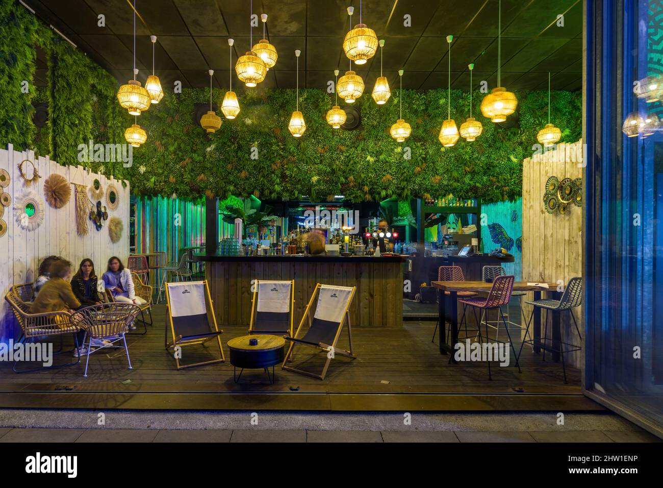 France, Loire-Atlantique, Nantes, the island of Nantes, quay of the ...