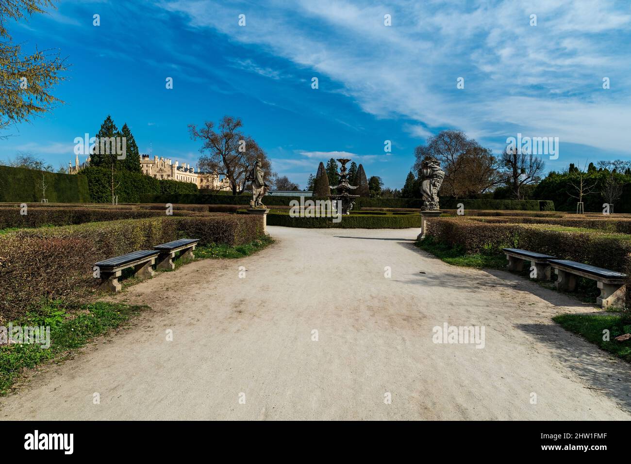 Zamecky park lednice hi-res stock photography and images - Alamy