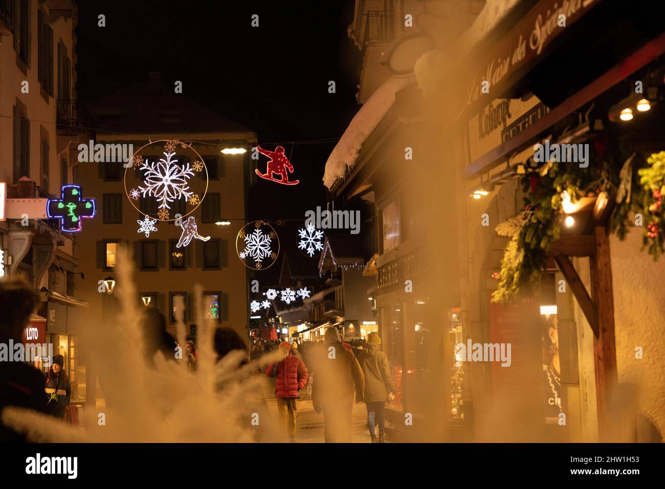 Downtown chamonix france hi-res stock photography and images - Alamy
