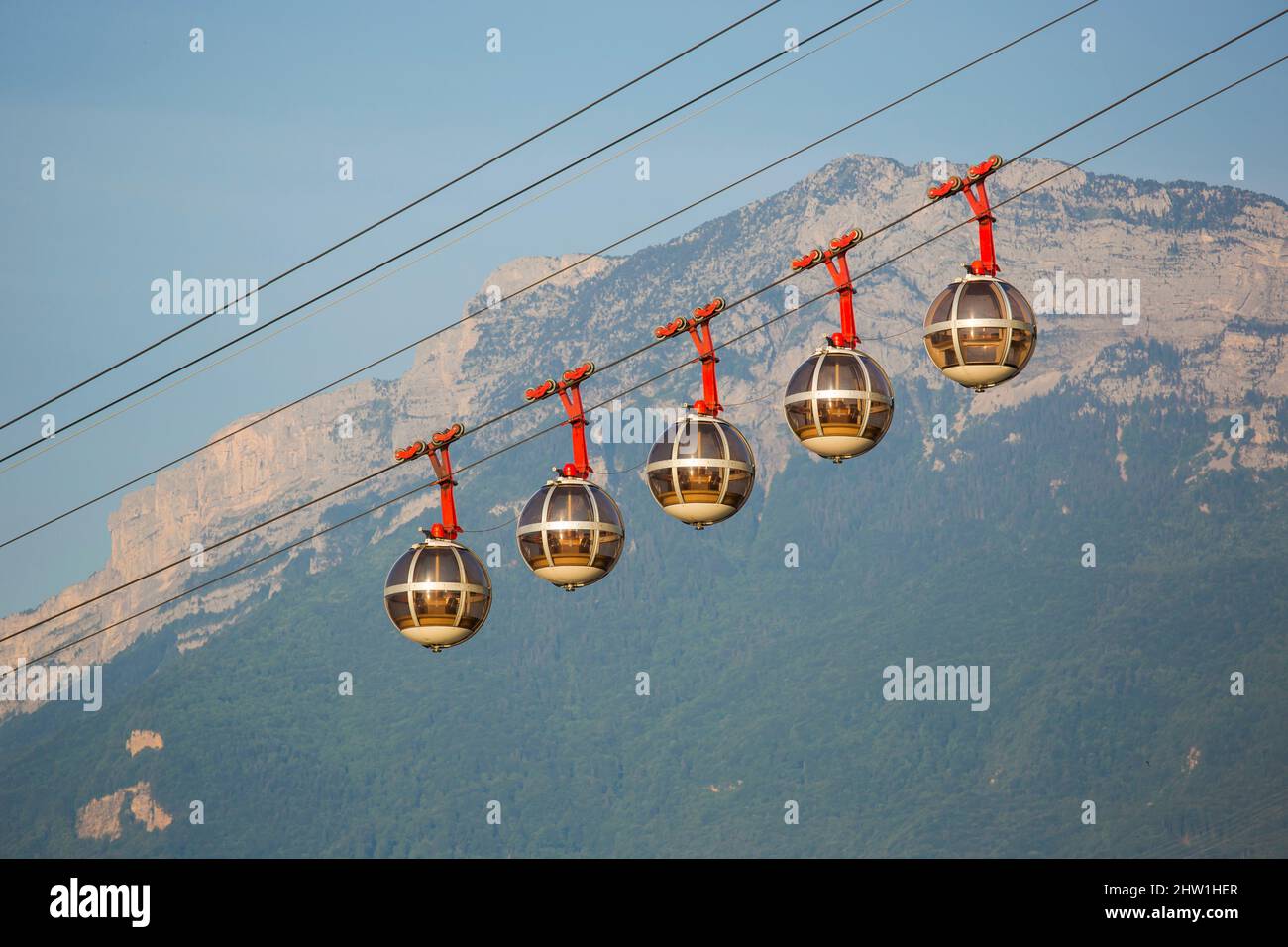 France, Isere, Grenoble Alpes Metropole, Grenoble, Grenoble-Bastille ...