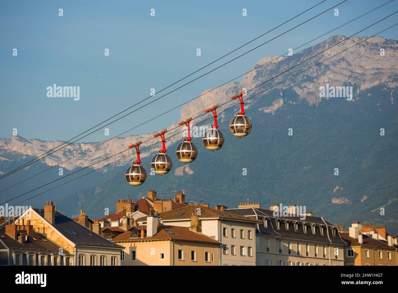 France, Isere, Grenoble Alpes Metropole, Grenoble, Grenoble-Bastille ...