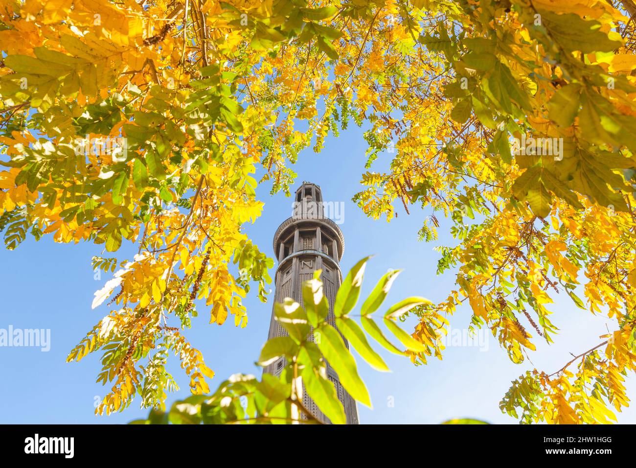 France, Isere, Grenoble, Perret tower (85 m) built in 1925 Stock Photo ...