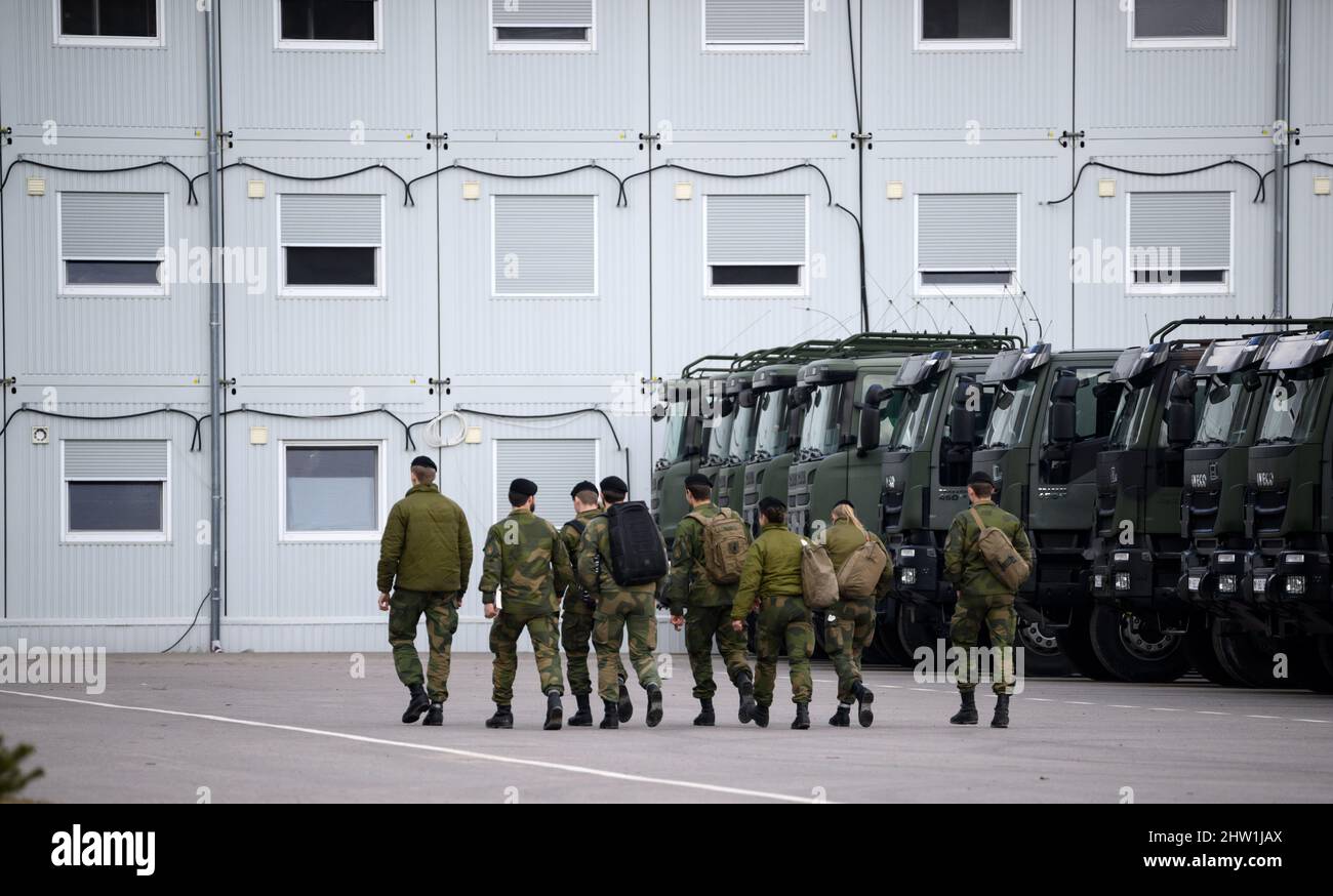 Rukla, Lithuania. 03rd Mar, 2022. Soldiers from the German Armed Forces ...