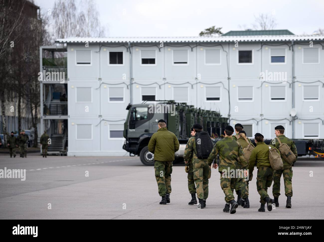 Nato trucks hi-res stock photography and images - Alamy