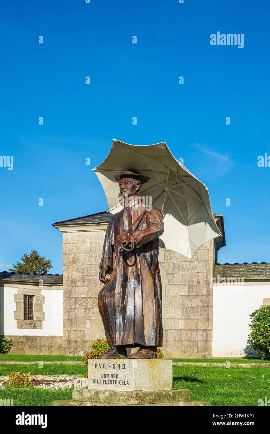 Spain, Galicia, Portomarin, stage on the Camino Franc?s, Spanish route ...
