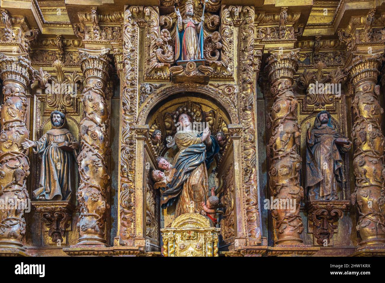 Spain, Galicia, Melide, stage on the Camino Franc?s, Spanish route of ...