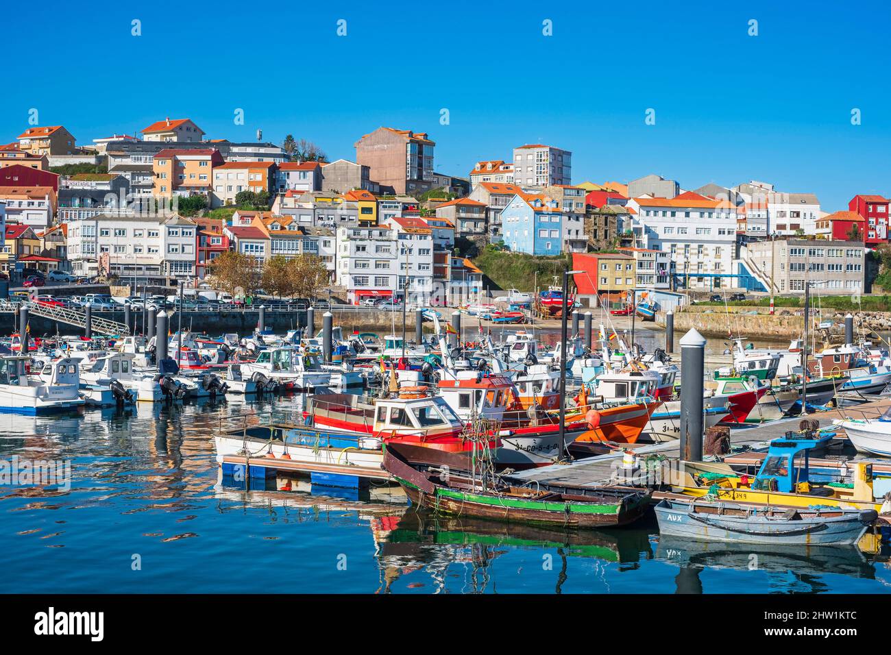 Spain, Galicia, Finisterre (Fisterra), final destination of the ...