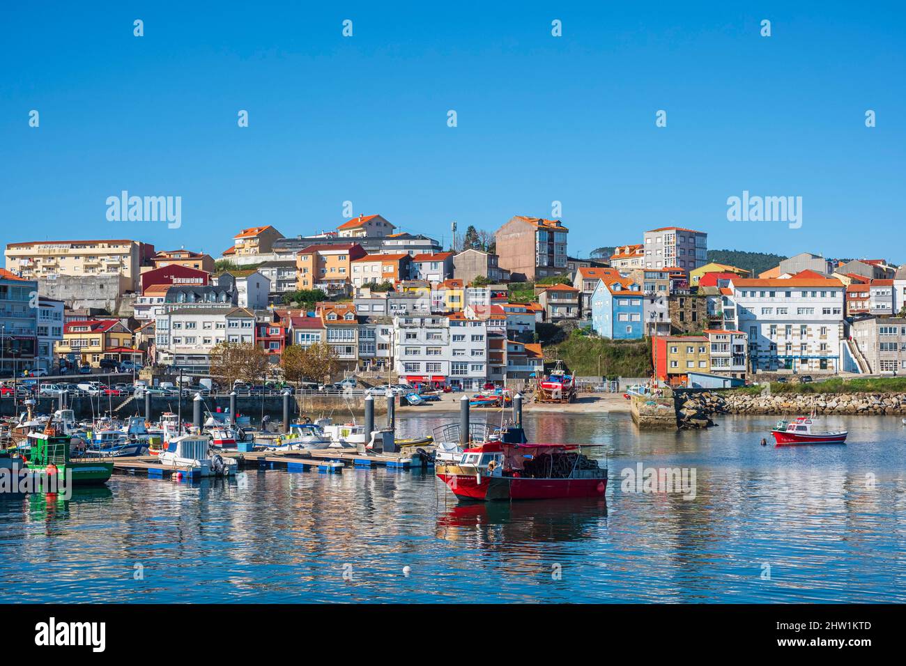 Spain, Galicia, Finisterre (Fisterra), final destination of the ...