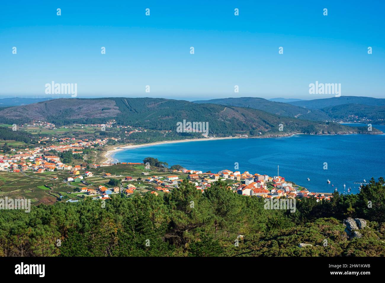 Spain, Galicia, Finisterre (Fisterra), final destination of the ...