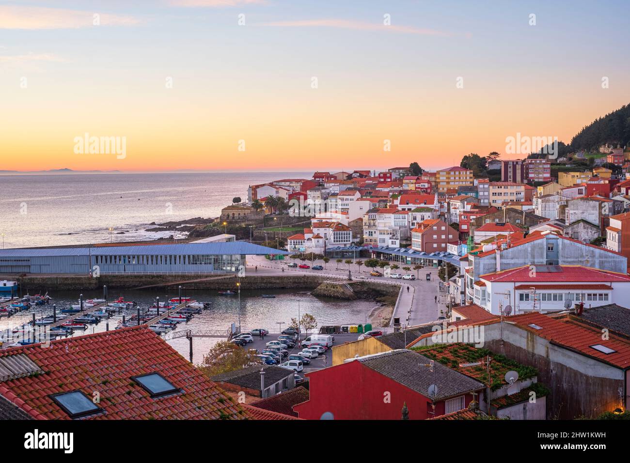 Spain, Galicia, Finisterre (Fisterra), final destination of the ...