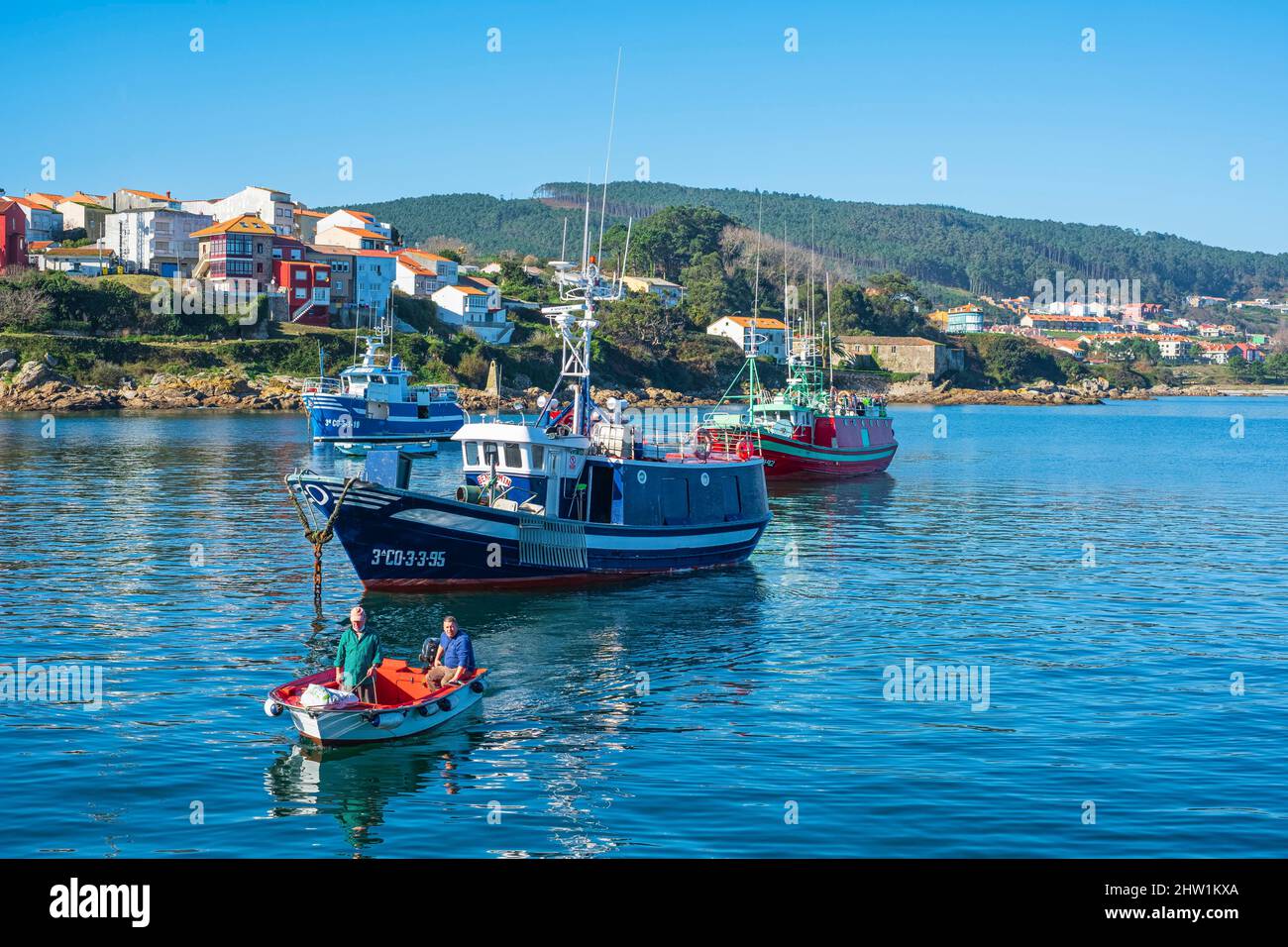 Spain, Galicia, Finisterre (Fisterra), final destination of the ...
