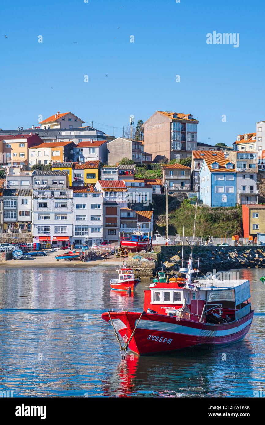 Spain, Galicia, Finisterre (Fisterra), final destination of the ...