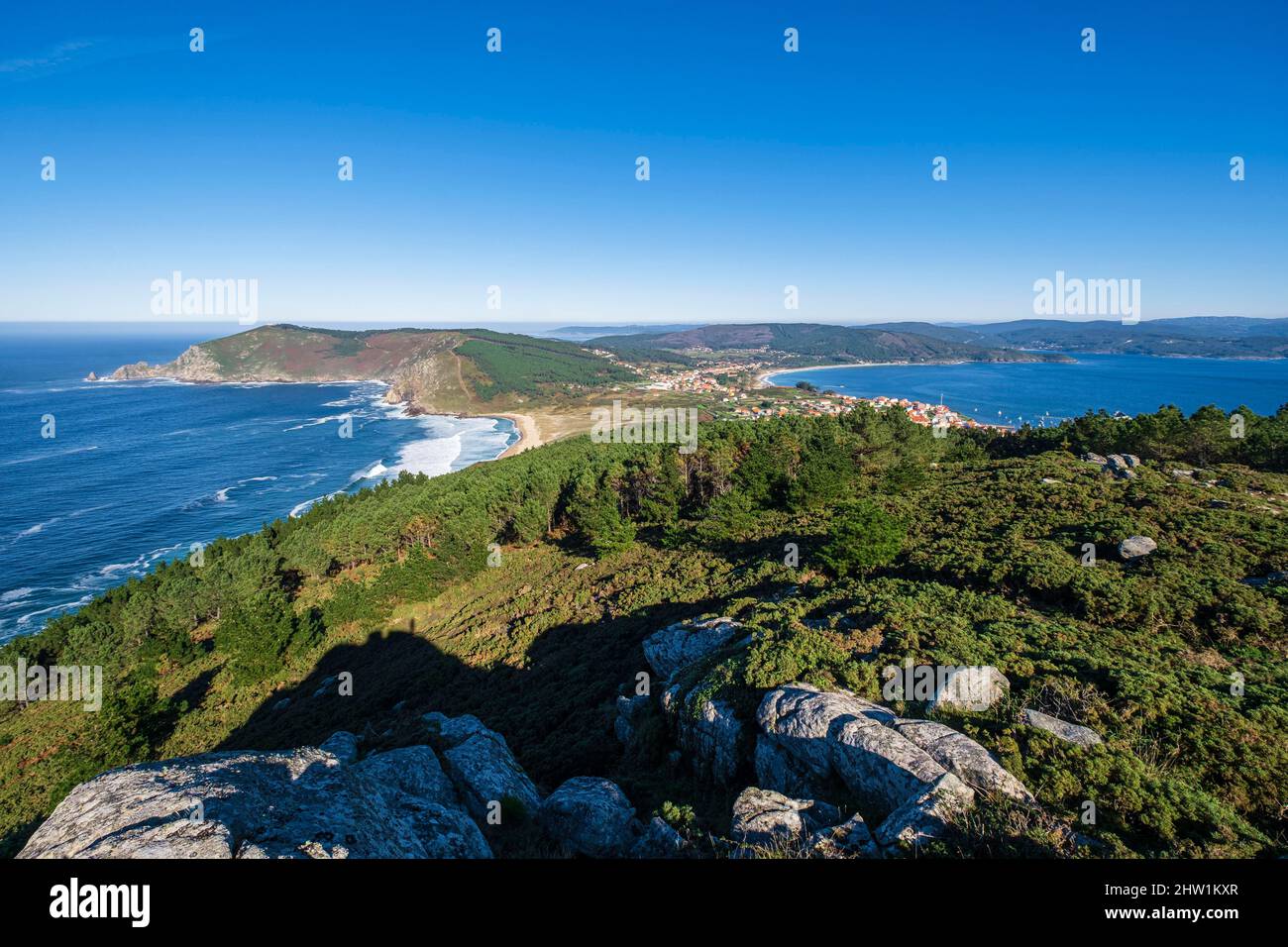 Spain, Galicia, Finisterre (Fisterra), final destination of the ...