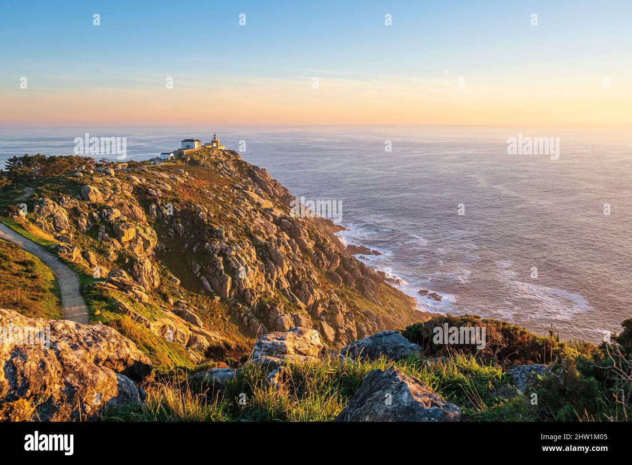 Spain, Galicia, Finisterre (Fisterra), final destination of the ...