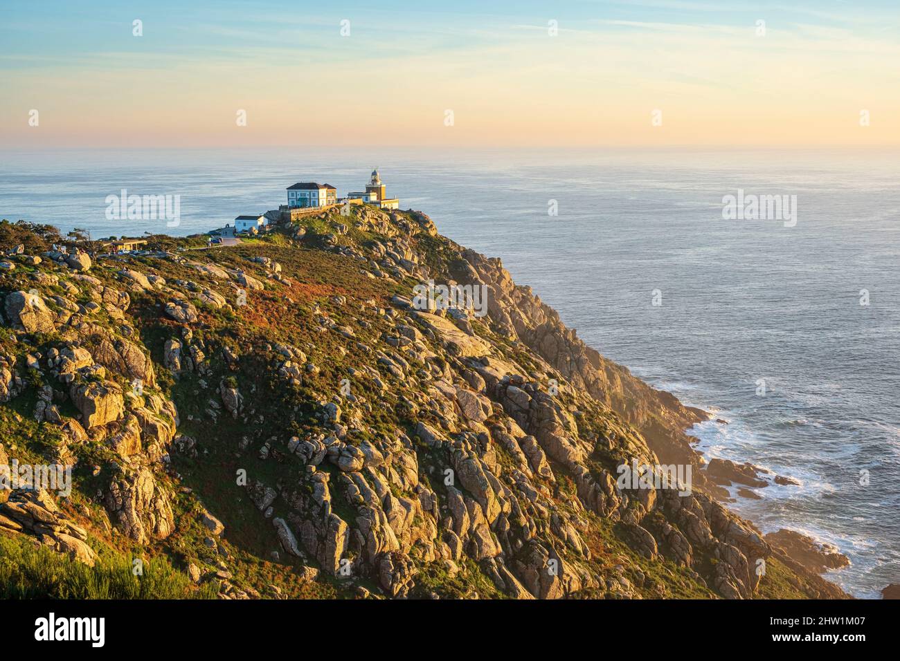 Spain, Galicia, Finisterre (Fisterra), final destination of the ...