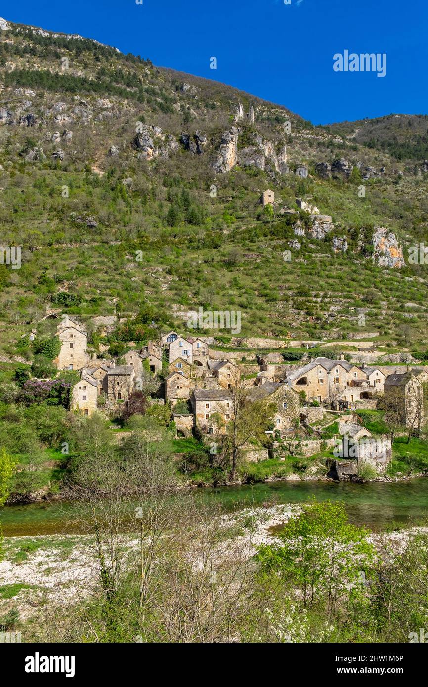France, Lozere, the Causses and the Cevennes, Mediterranean agro ...