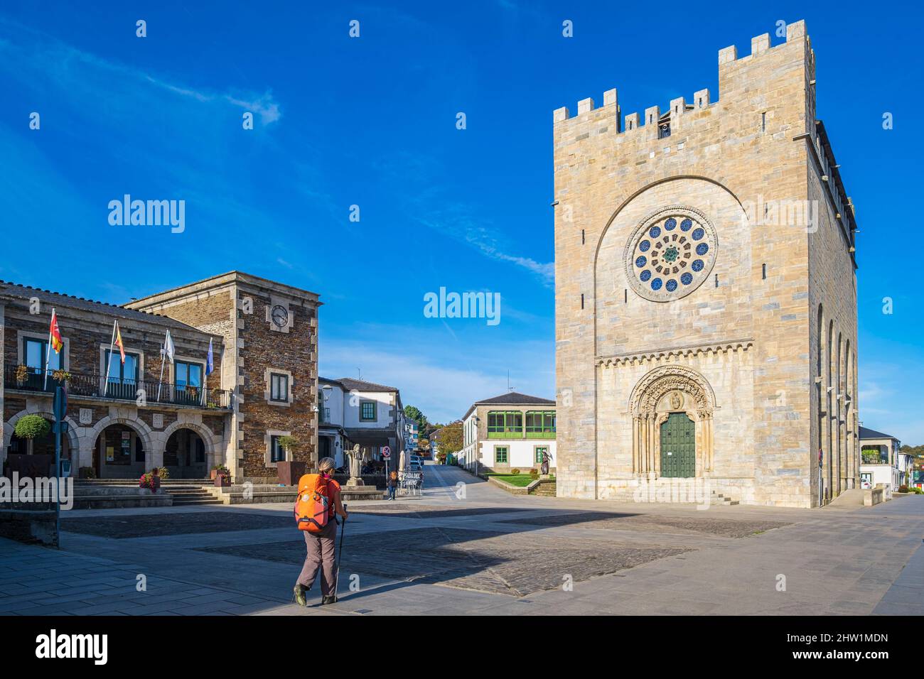 Church of san juan portomarin hi-res stock photography and images - Alamy