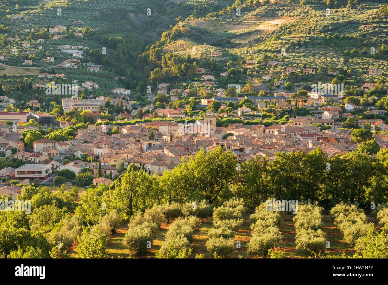France, Drome, Drome Provencale, Buis les Baronnies, regional natural ...