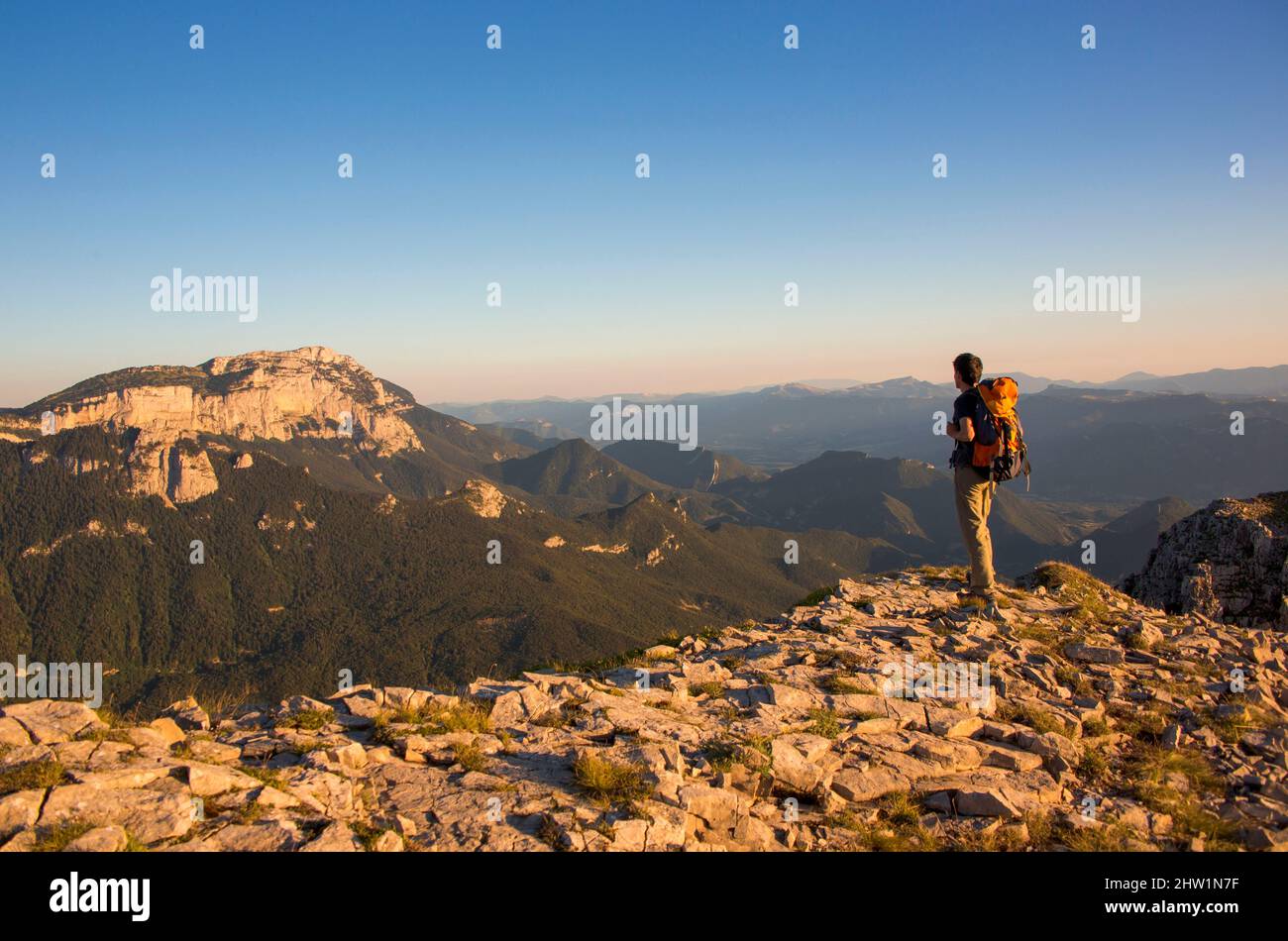 France, Drome, Vercors Regional Park, hike to the Montagne de Beure ...