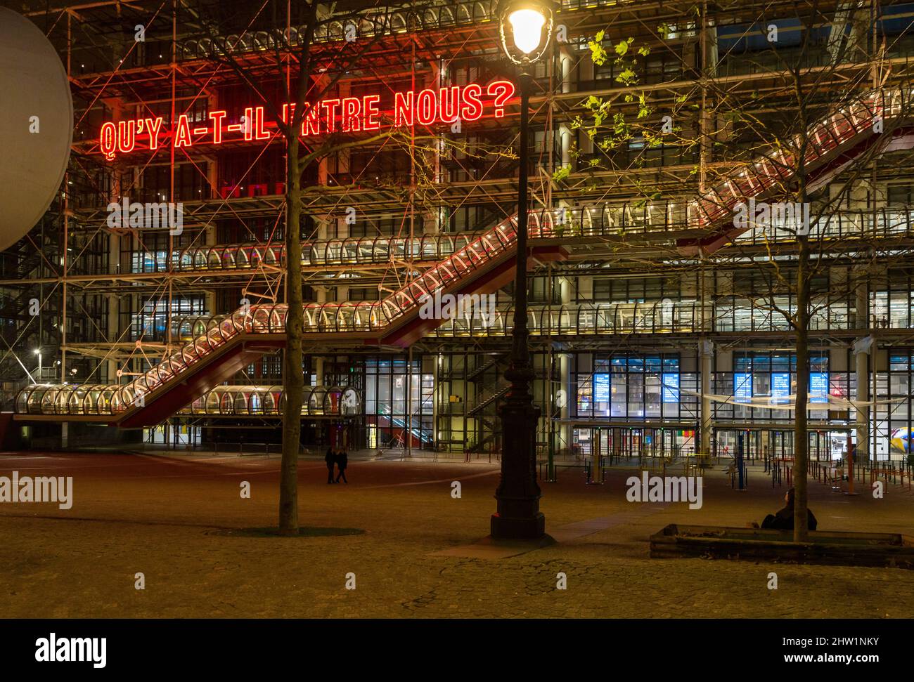 Pompidou center night hi-res stock photography and images - Alamy