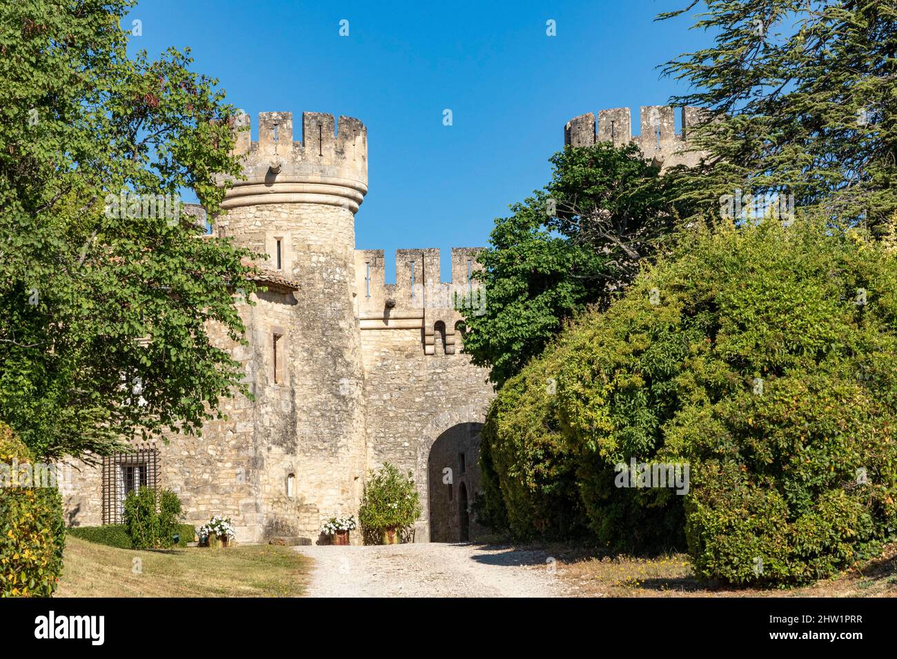 France, Vaucluse, village, of Murs, castle Stock Photo - Alamy