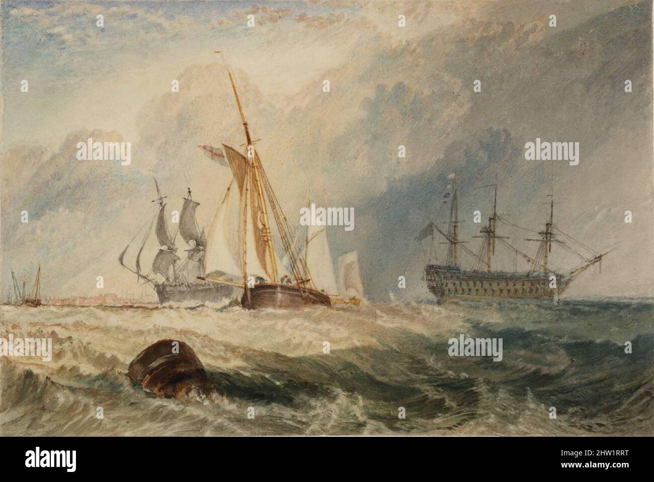 Vintage painting by john constable Stock Photo - Alamy