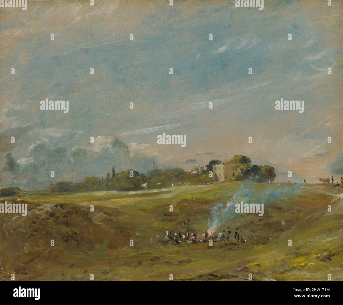 Salisbury cathedral john constable view hi-res stock photography and ...