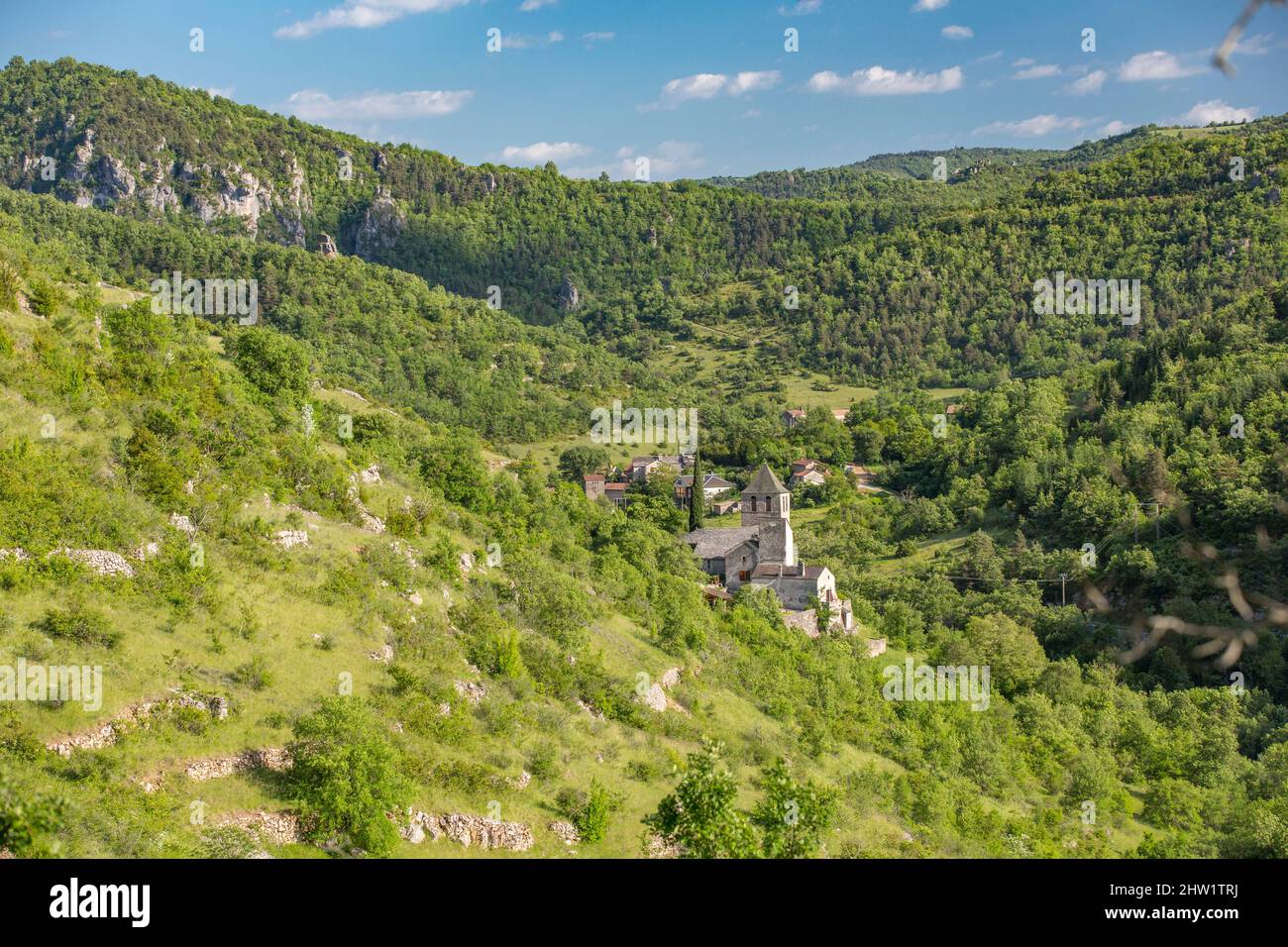 France, Aveyron, Parc Naturel Regional des Grands Causses (Natural ...