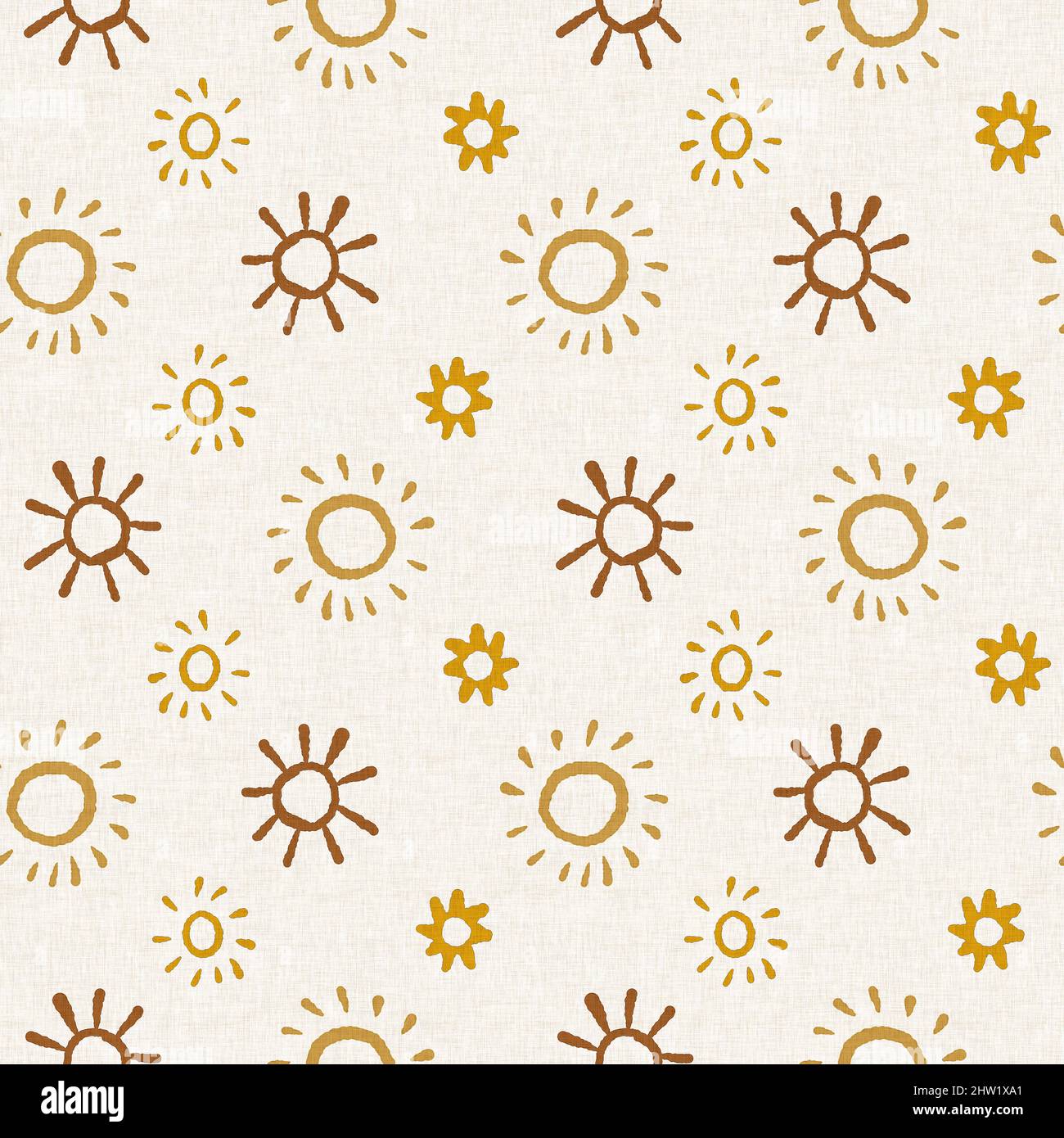 Simple Sun Pattern Printable