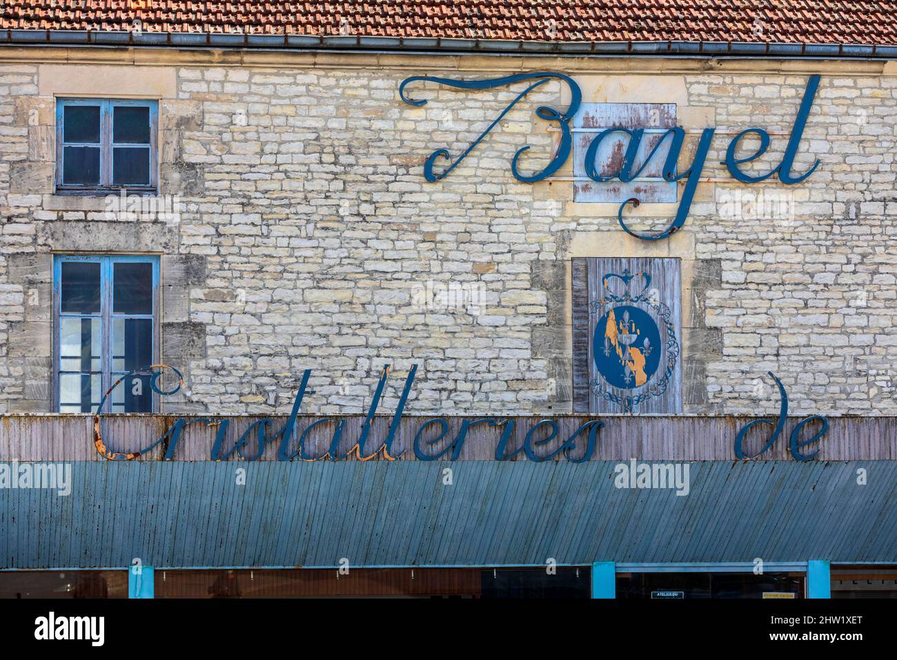 France, Aube, La Cote des Bar, Bayel, Crystal Museum of Bayel and its ...
