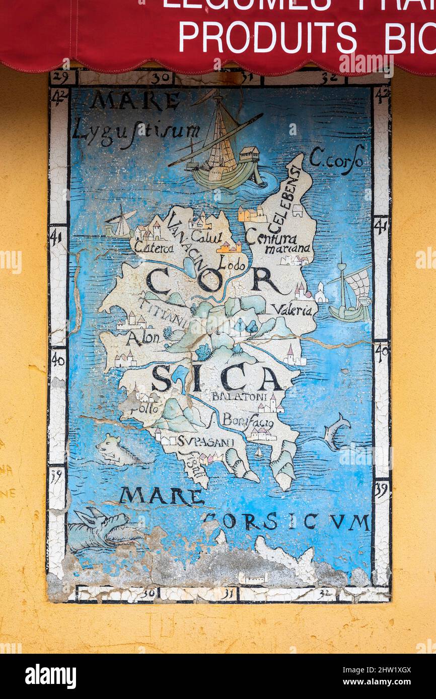 Propriano Corsica Map