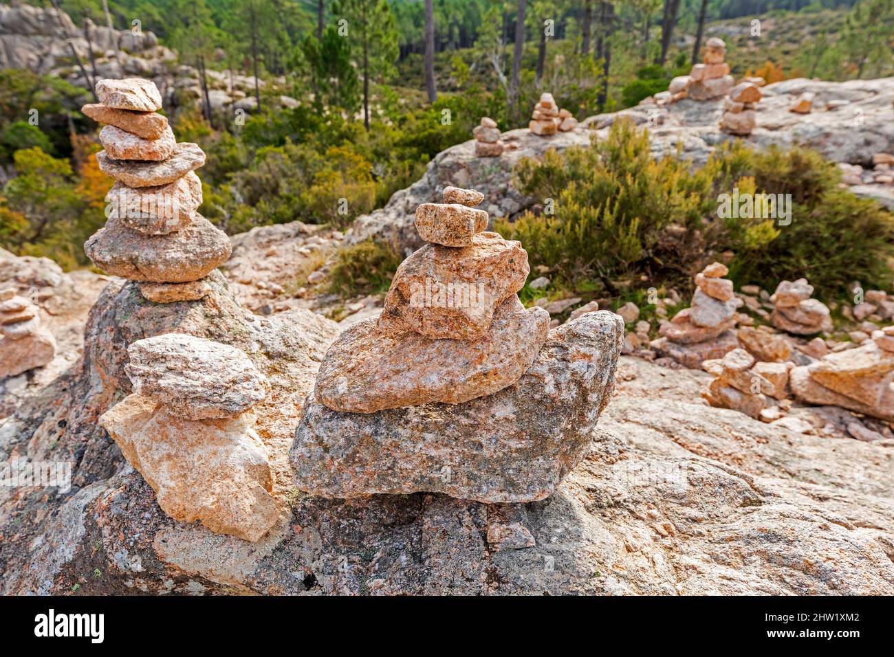 France, Corse du Sud, Regional Natural Park of Corsica, Porto Vecchio ...