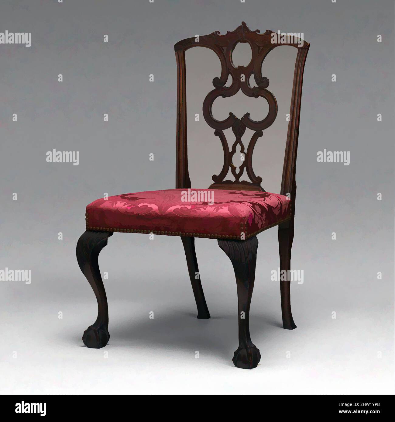 Art inspired by Side chair, 1765–90, Made in Boston, Massachusetts ...