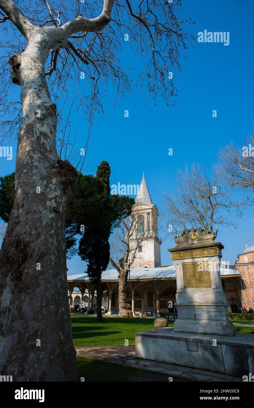 View of Topkapi Palace in Istanbul, Turkey Stock Photo - Alamy