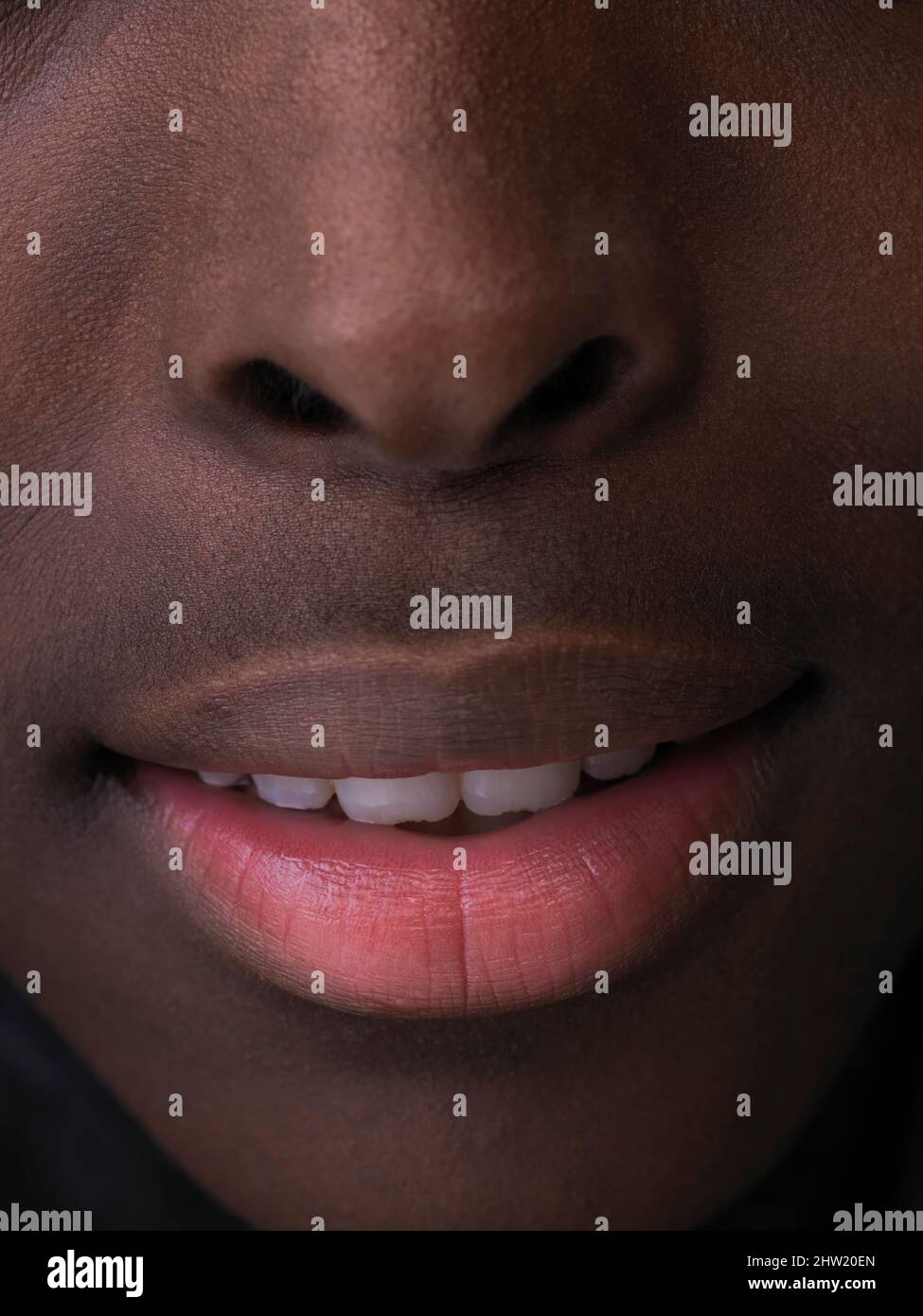 Black Person Lips