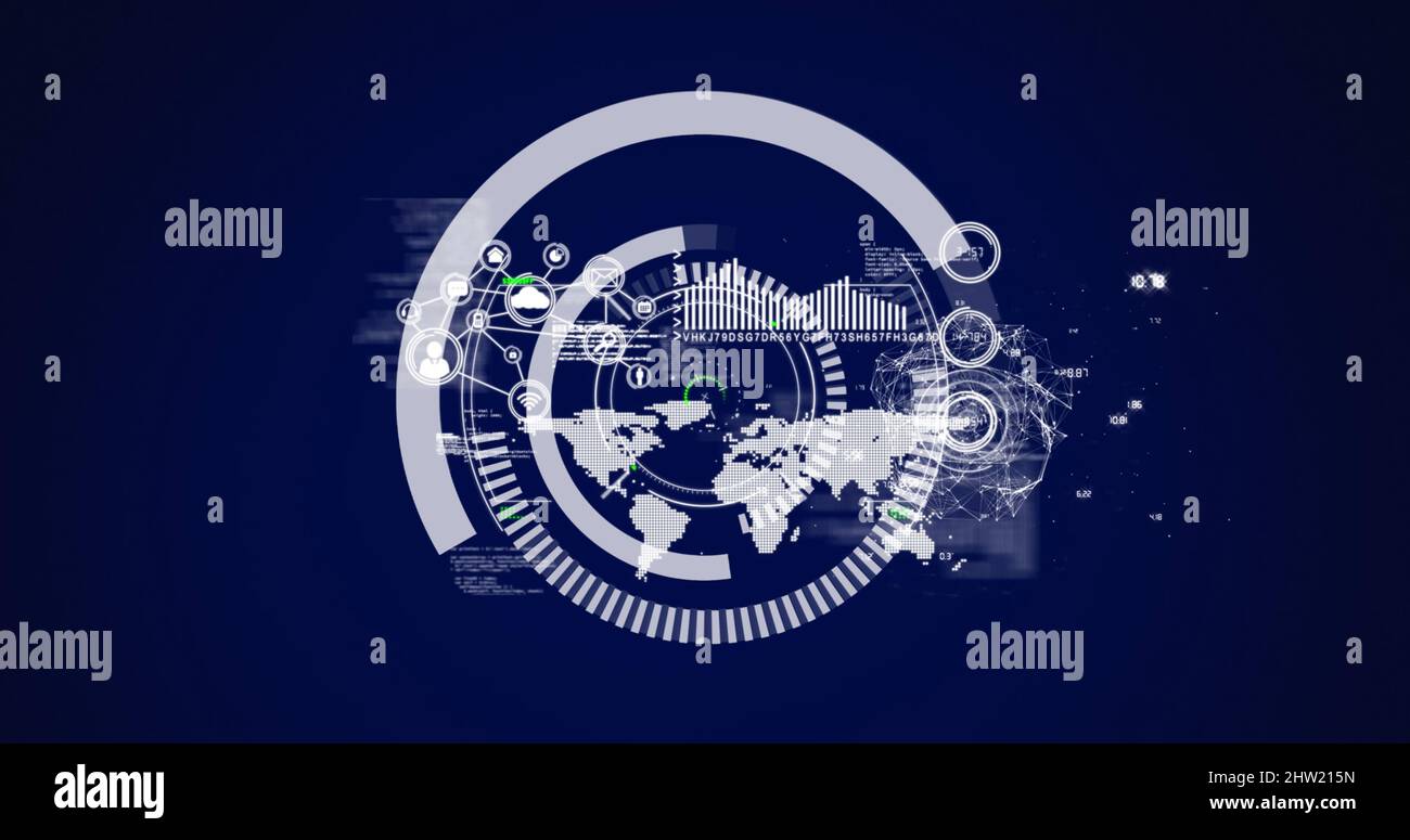 Financial cloud circle hi-res stock photography and images - Alamy