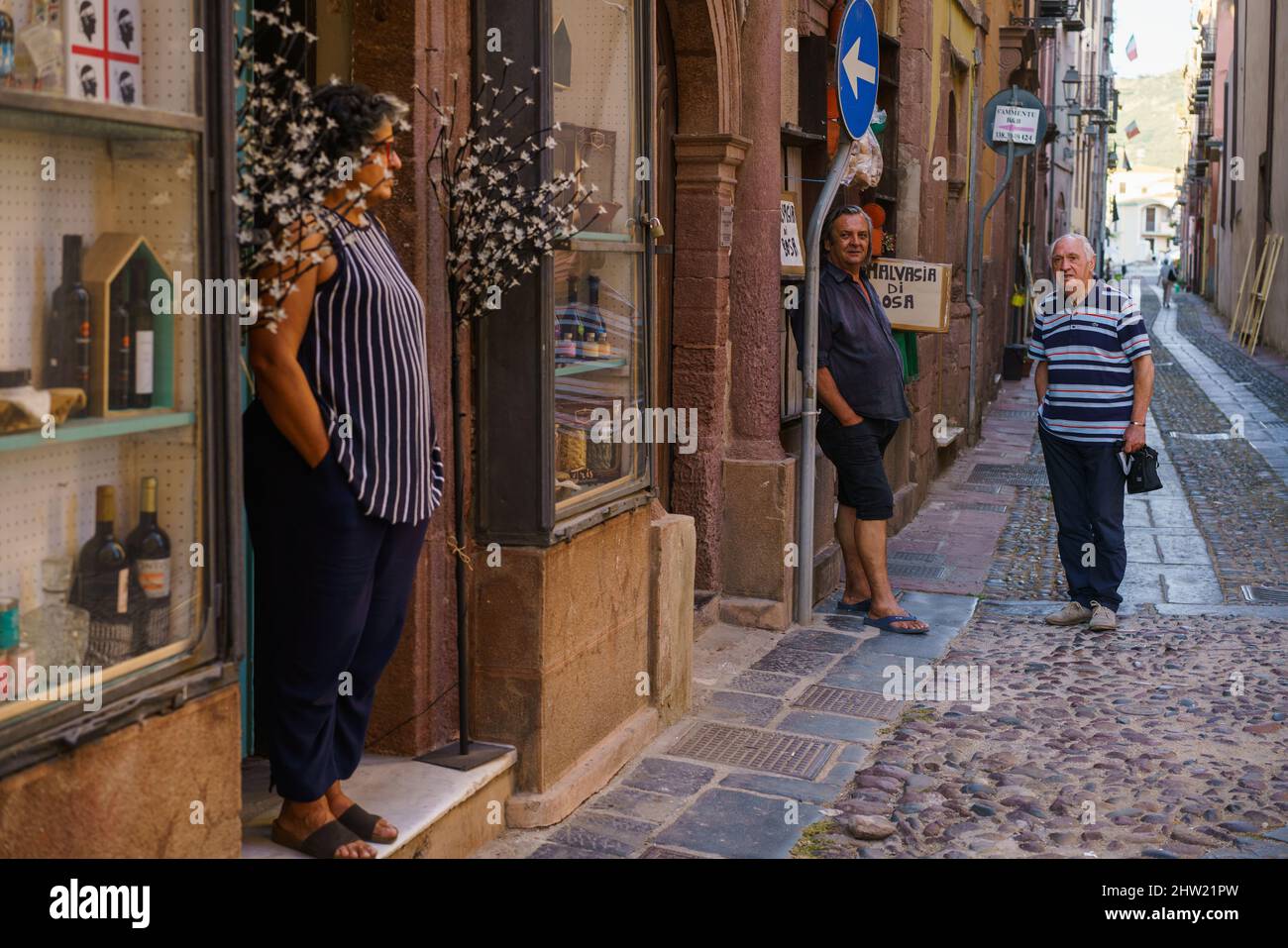 Bosa, Sardinia, Italy, Europe Stock Photo - Alamy