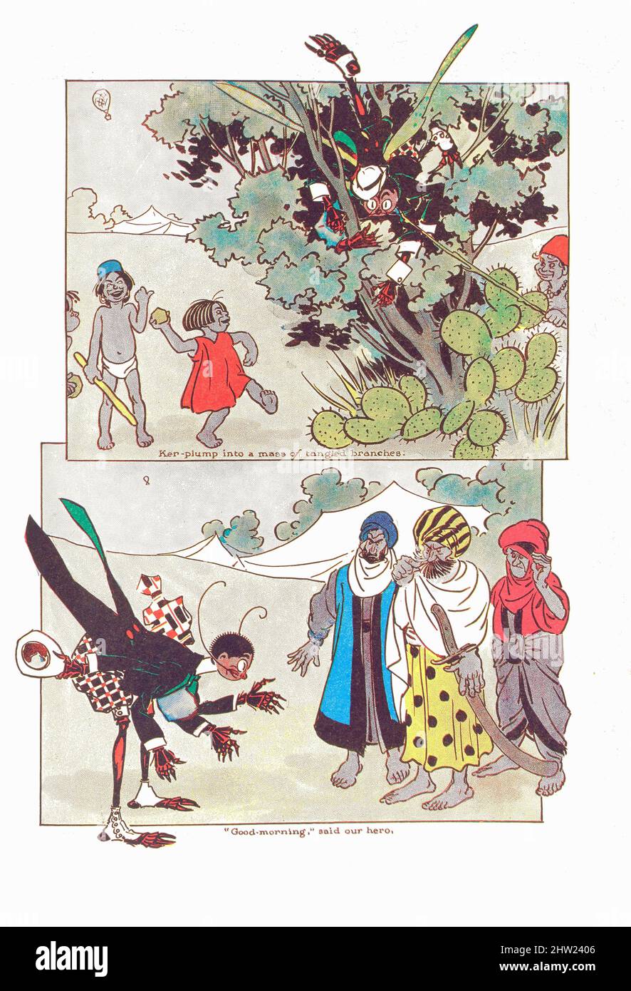 Ike Morgan illustrations for L Frank Baum's children's stories The ...