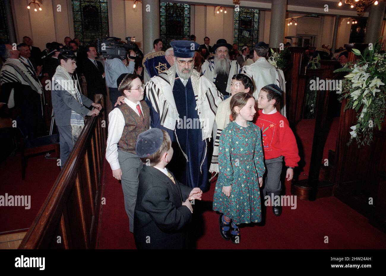 The Chief Rabbi Jonathan Sacks was the guest of honour for the adding ...