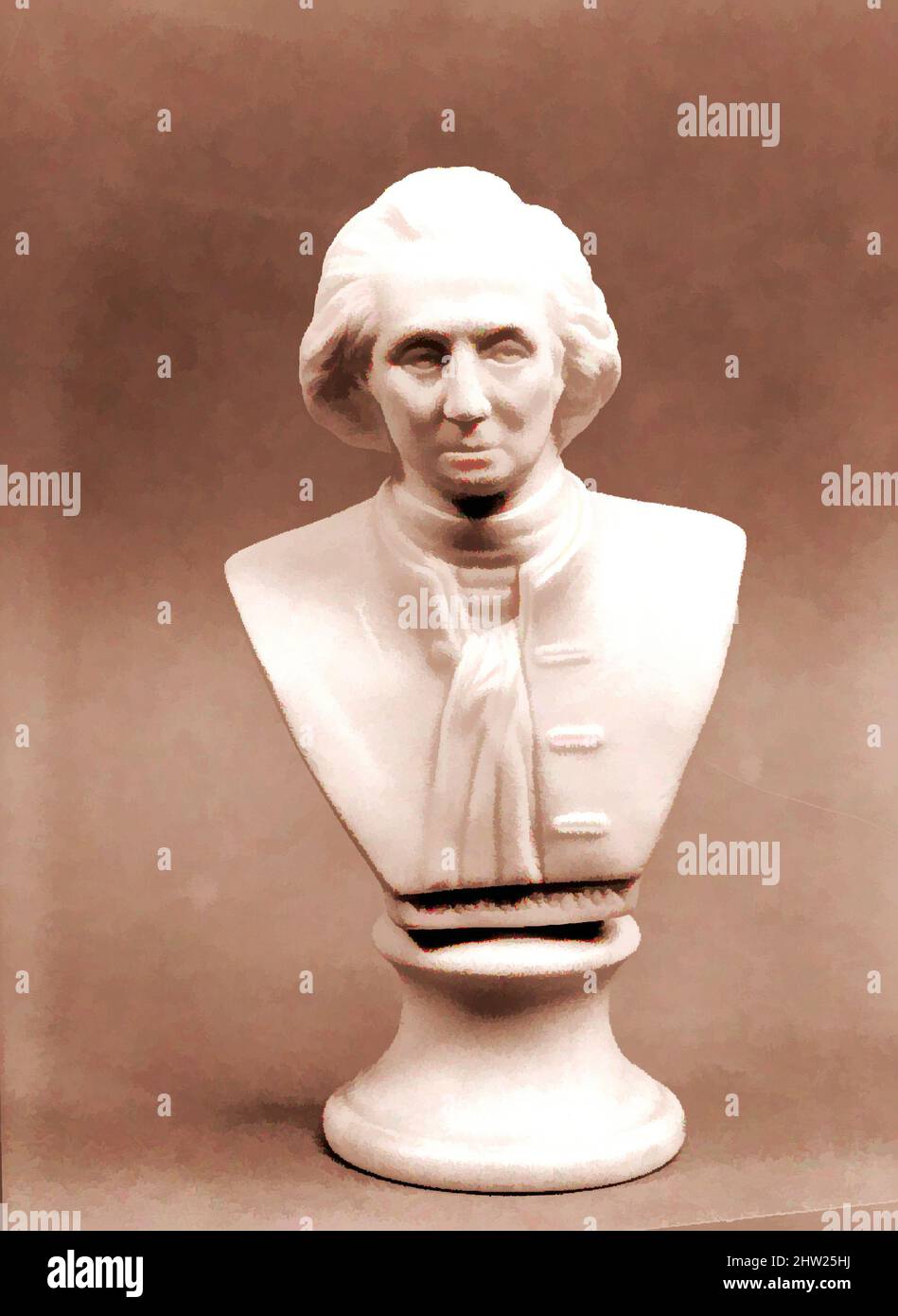 Art inspired by Bust of George Washington, 1830–70, Probably made in ...