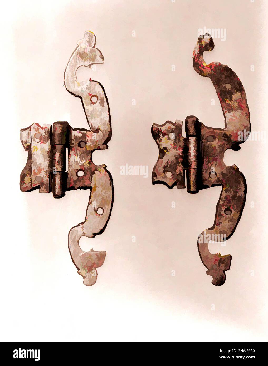 Art inspired by Hinge, 1600–1700, Made in Pennsylvania, United States ...