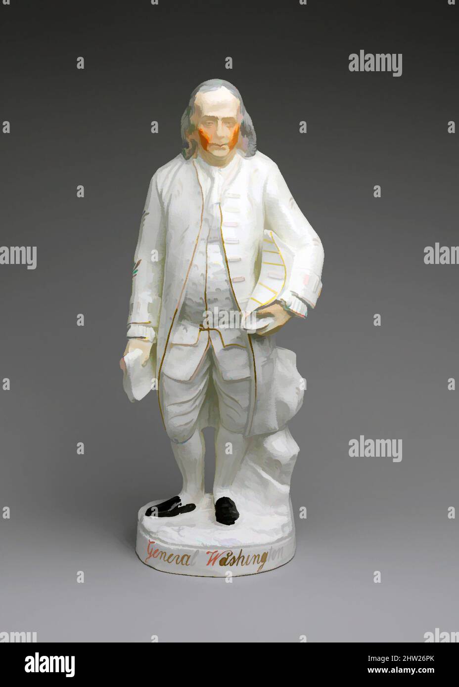 Art inspired by Figure of Benjamin Franklin, 1835–45, Made in ...