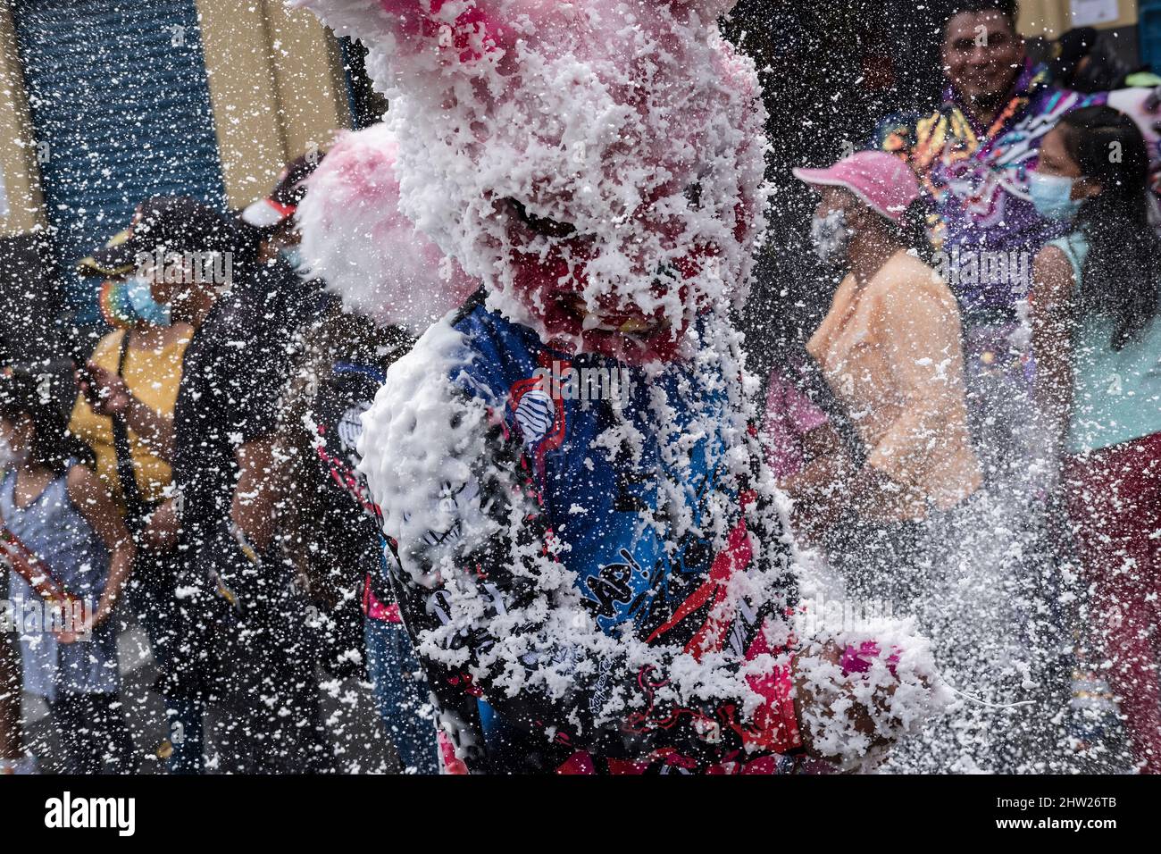 Carnival, Quito, Ecuador, tradition, travel Stock Photo - Alamy