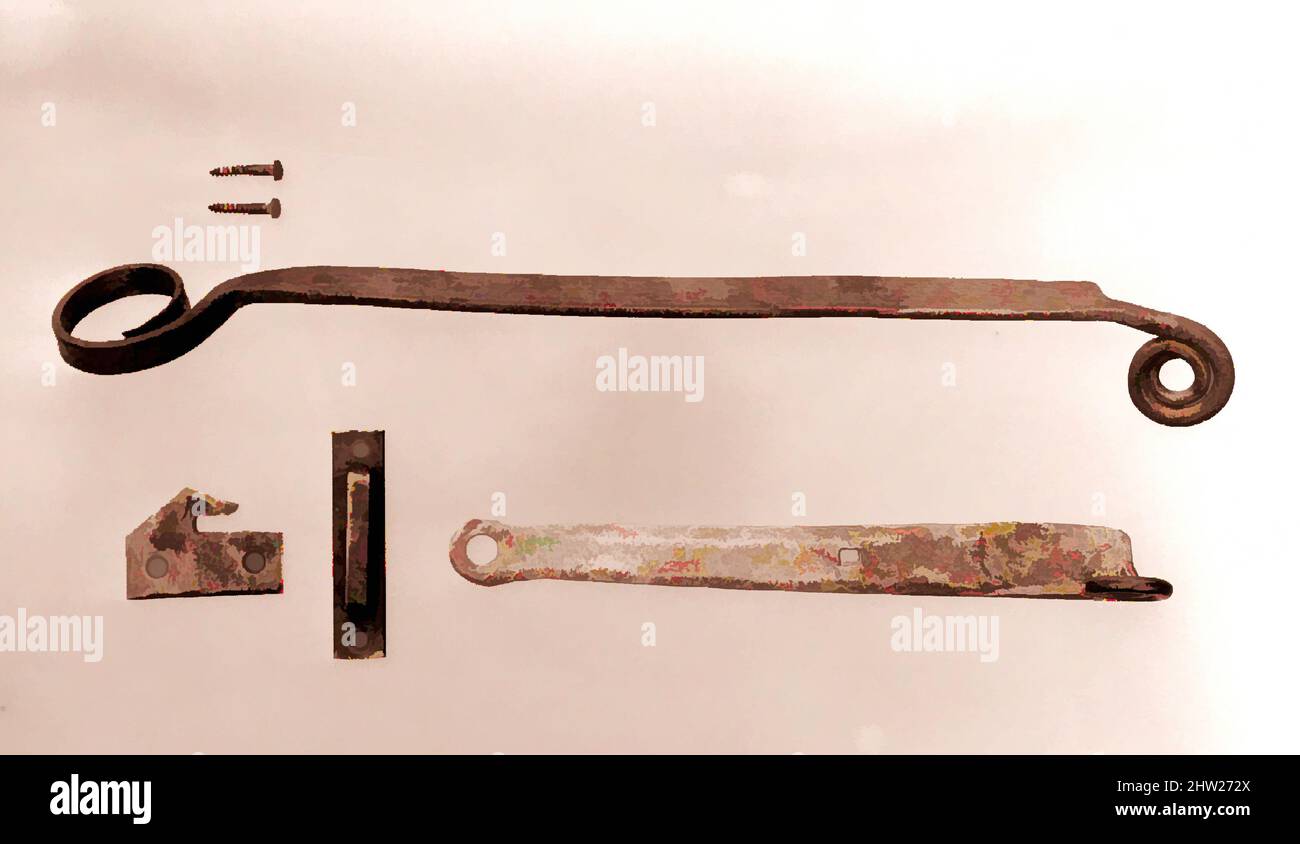 Art inspired by Latch, Bar, and Catch, 1700–1800, Made in Pennsylvania ...