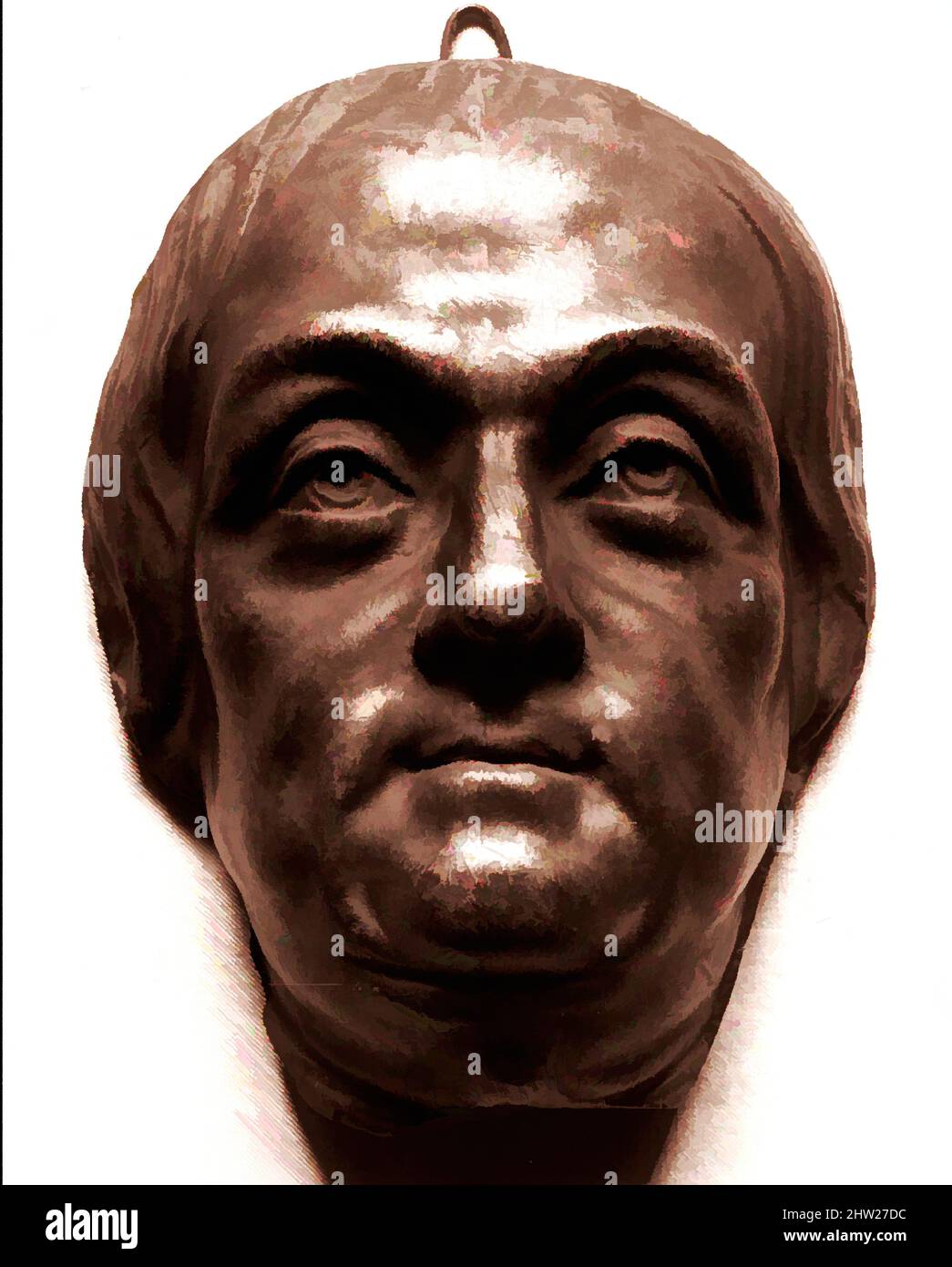 Art inspired by Mask Cast of Benjamin Franklin, 1800–1883, Made in ...