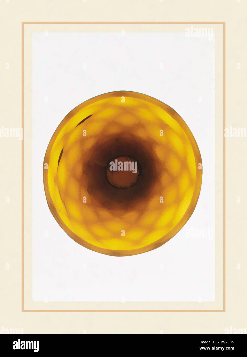 Blown pattern molded amber glass hi-res stock photography and images ...