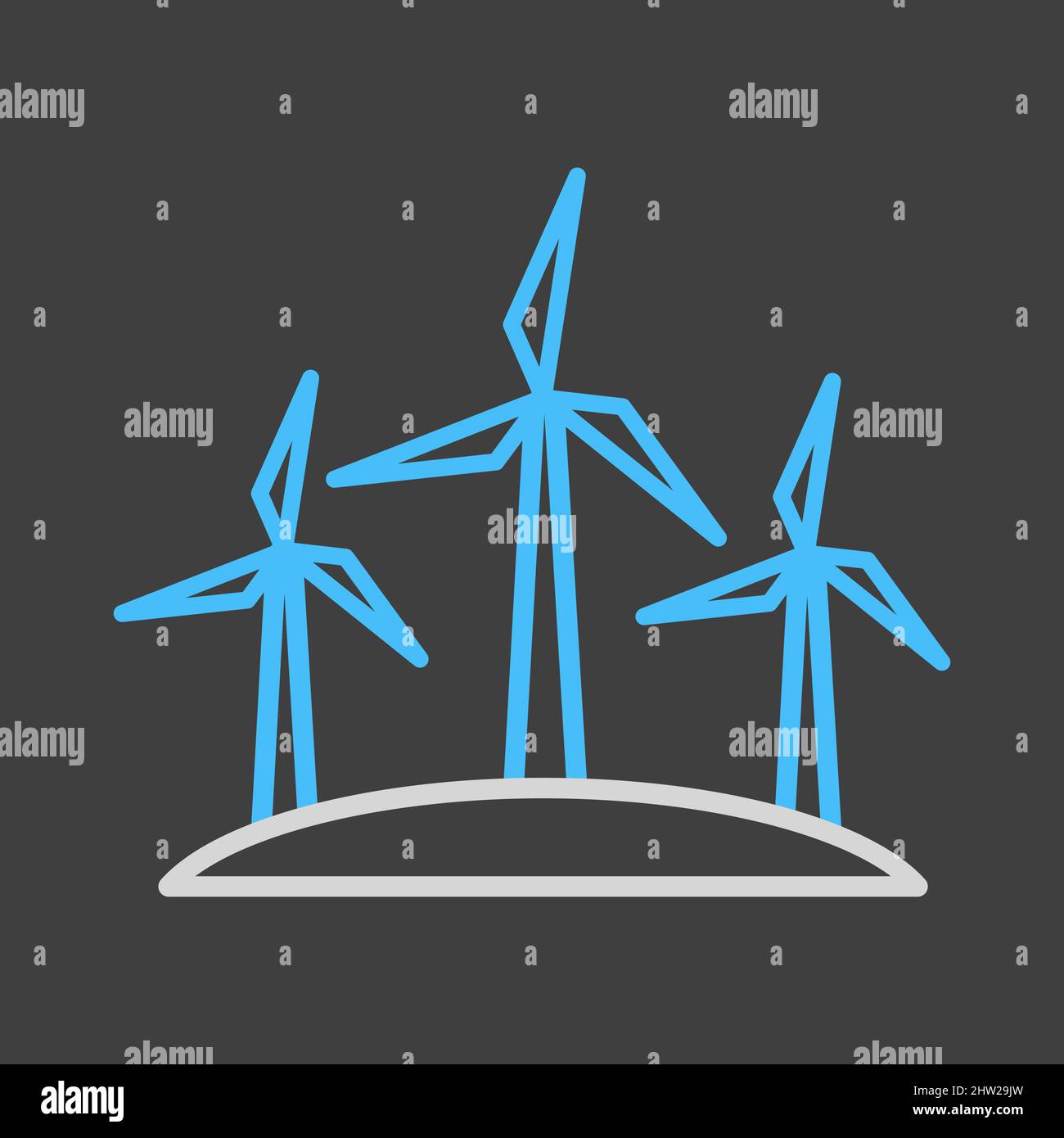 Windmill graph Stock Vector Images - Alamy