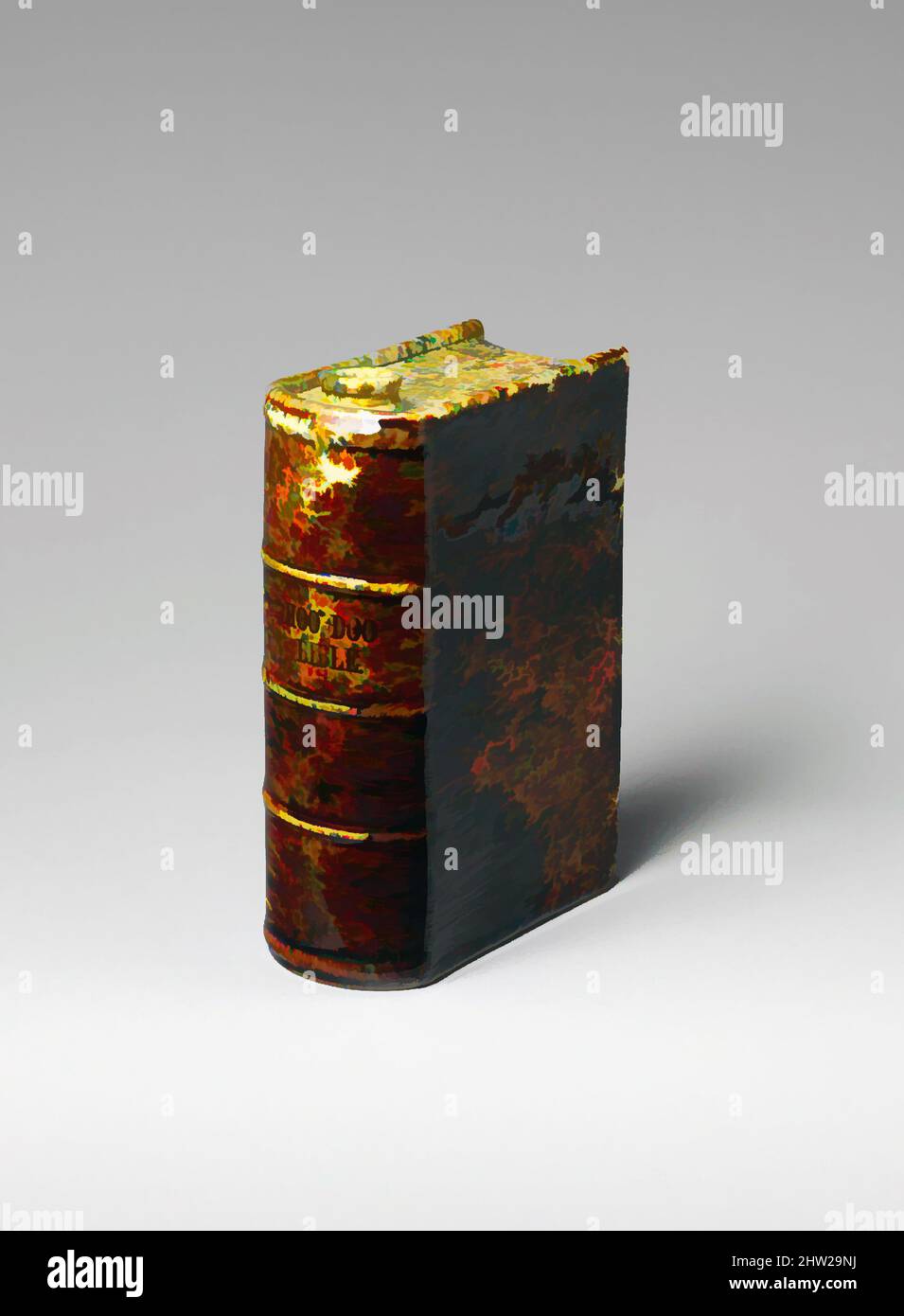 Art inspired by Book flask, 1849, Made in Bennington, Vermont, United ...